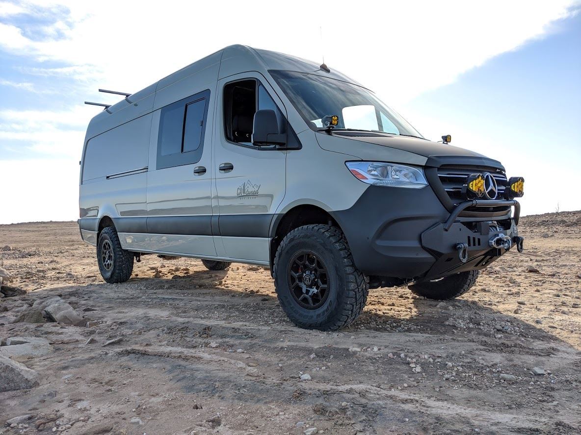 CAtuned Off-Road Front Bumper for 2019+ Mercedes Sprinter - Adrenaline HQ