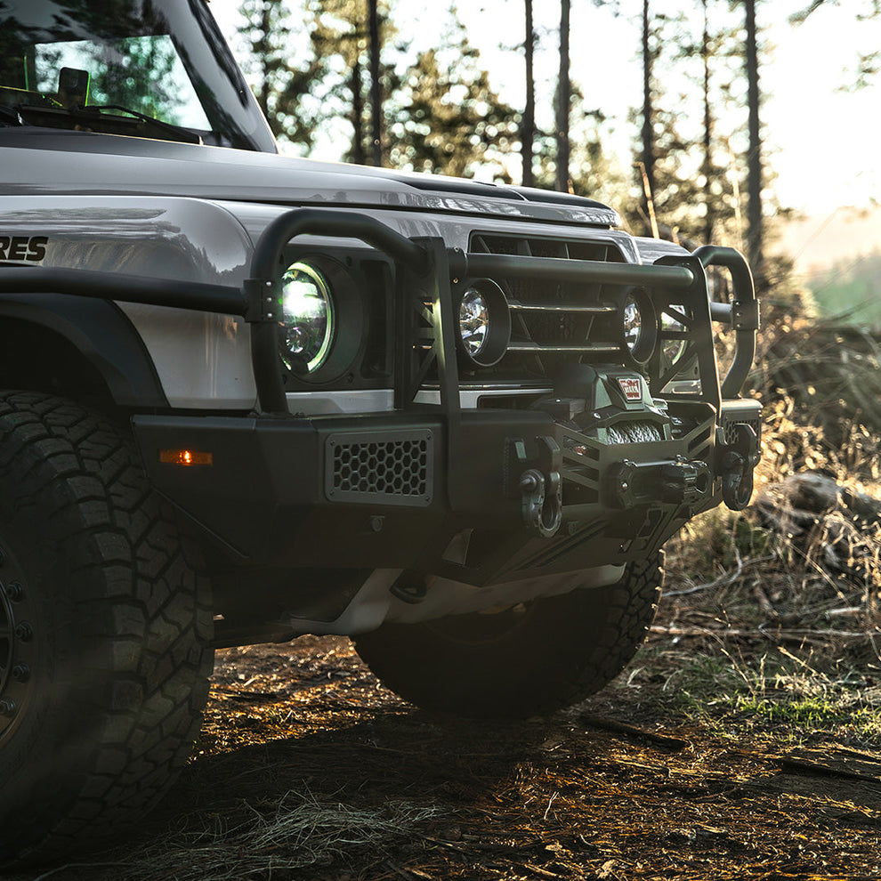 CAtuned Off-Road Ineos Grenadier Bull Bar Front Bumper Addition ...
