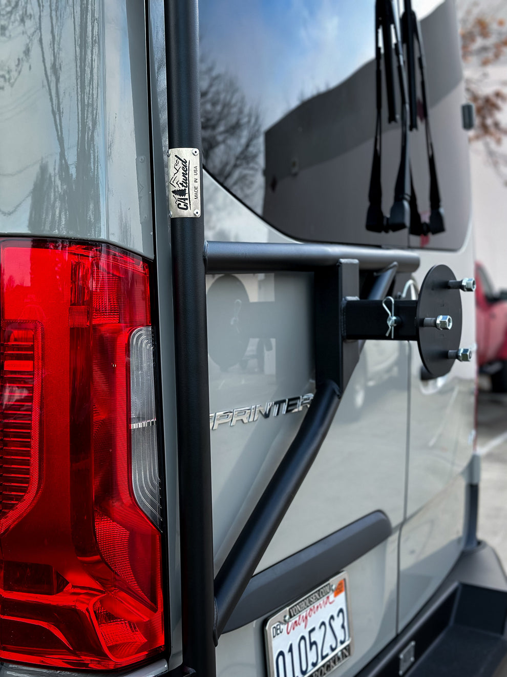 CAtuned Off-Road 2019+ Sprinter Heavy-Duty Tire Carrier - Adrenaline HQ