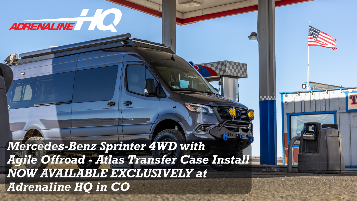 Sprinter Atlas Transfer Case Conversion | Adrenaline HQ - Mercedes ...