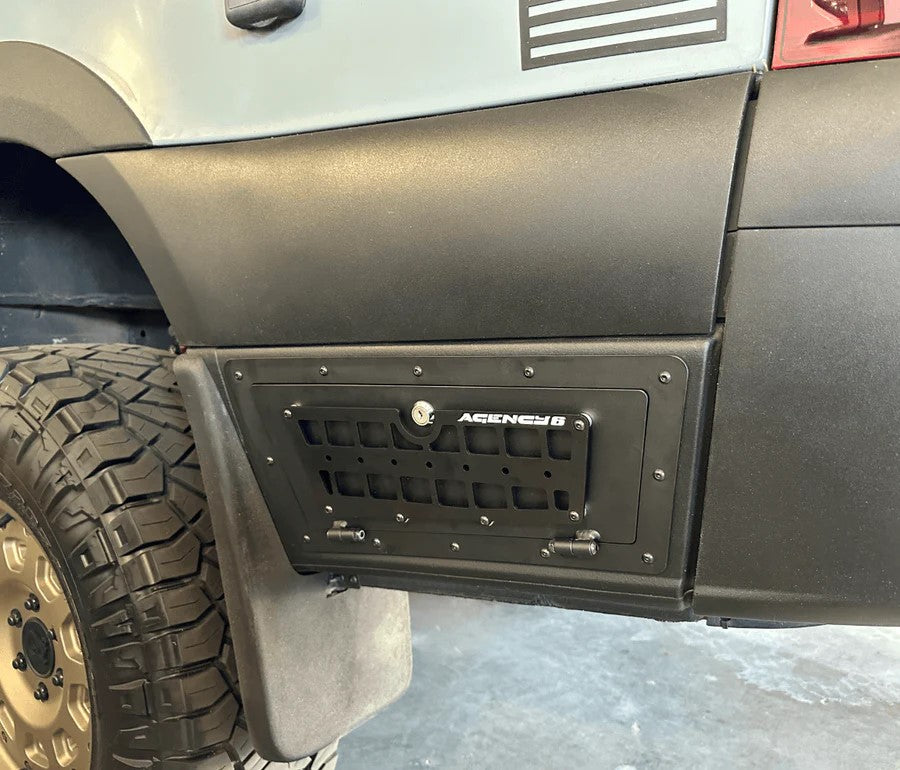 Agency 6 Sprinter Rear Storage Locker-144" - Adrenaline HQ